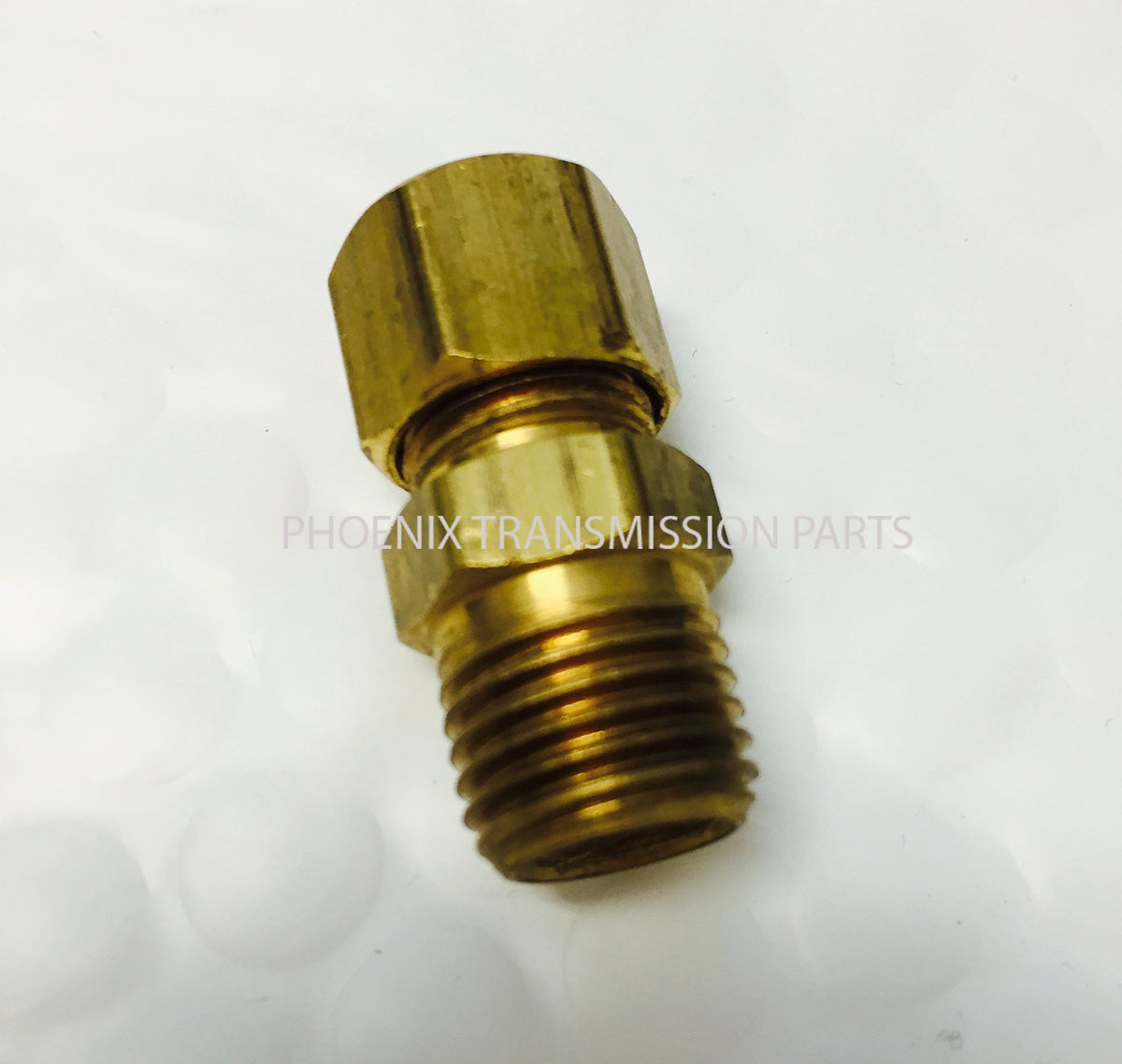 Cooler Line Fitting 5/16" Compression to Male 1/4" Pipe NPT Fitzall ...