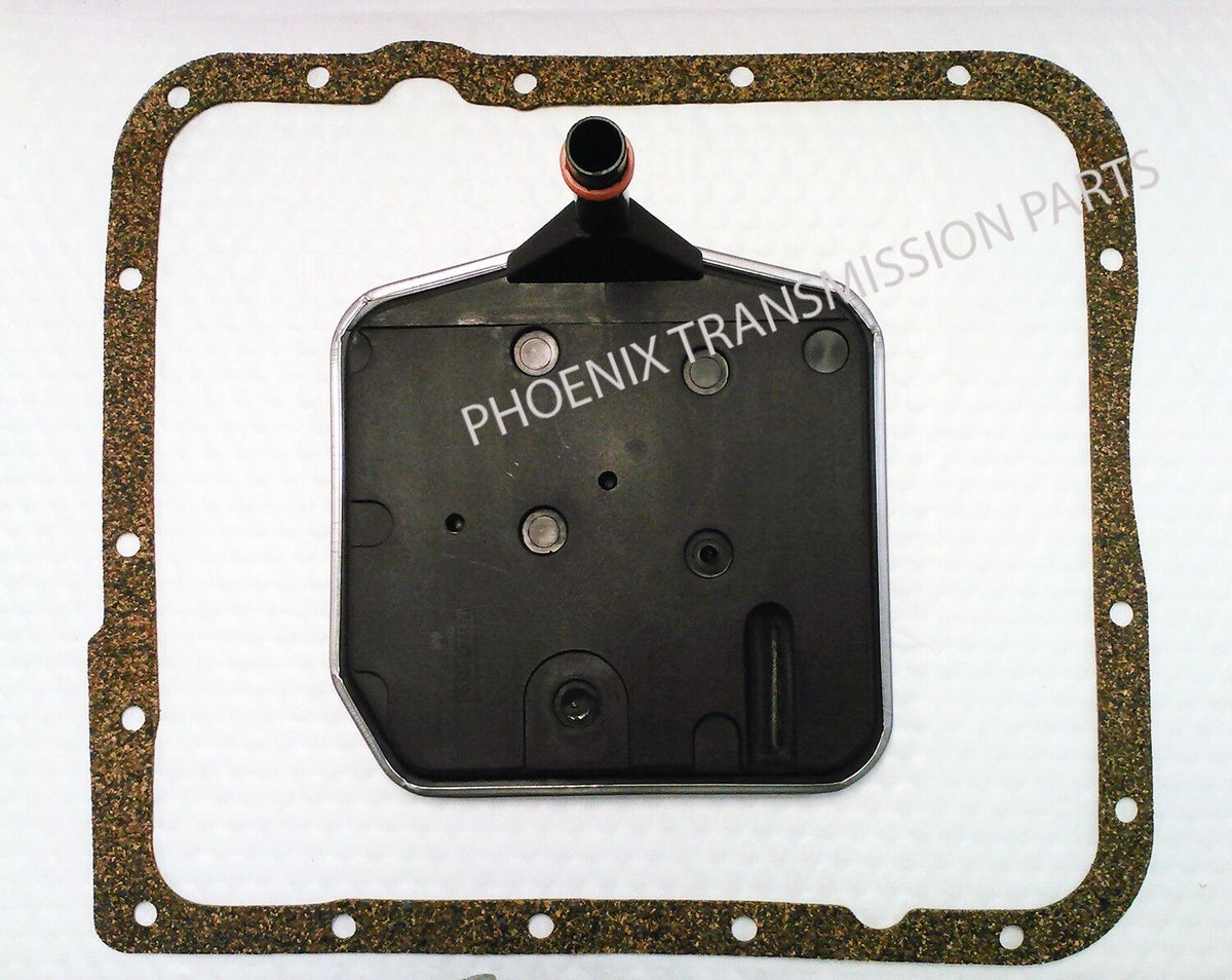 TH700 700R4 4L60 Filter Kit 1982-1993 fits GM Chevy Filter and Pan Gas ...