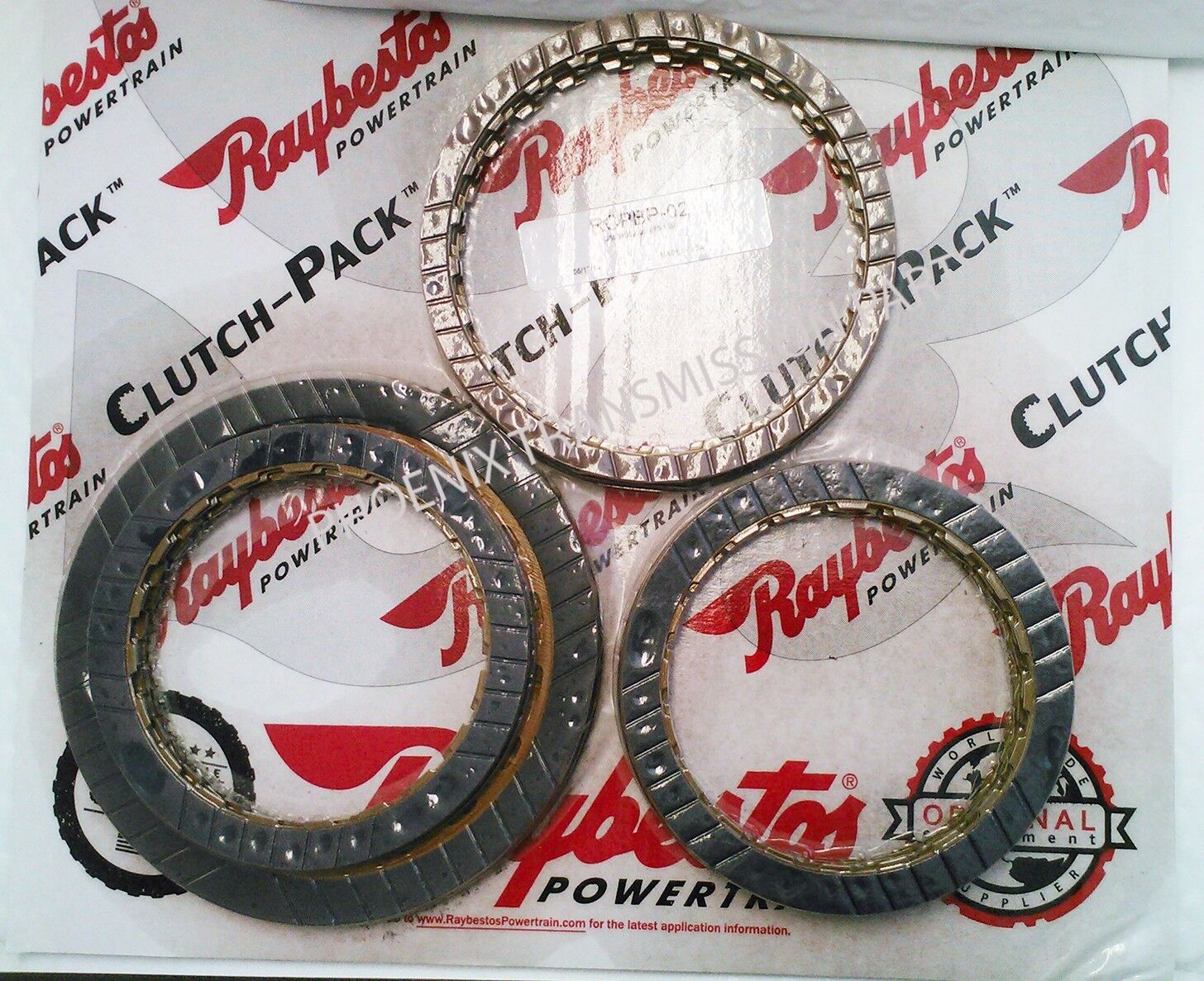 Turbo 350 TH350C Transmission Blue Plate Clutch Set 1969-1986 Raybesto ...