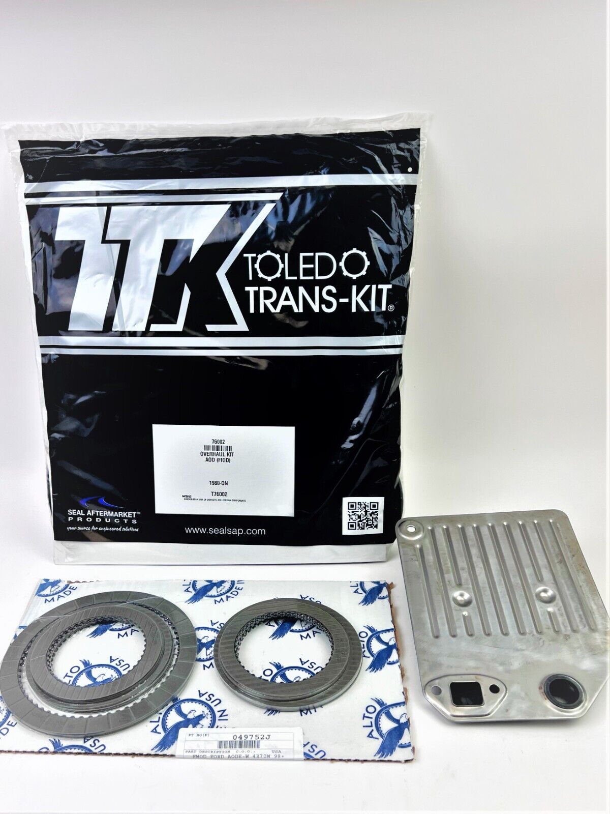 AOD Transmission Rebuild Kit 1980-1993 with 4WD Filter Alto Friction P ...