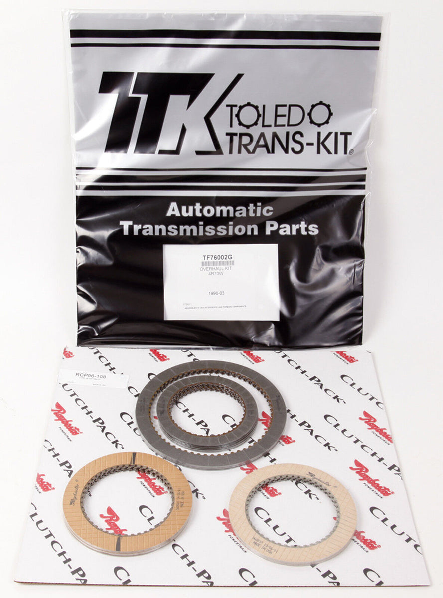 4R70W 4R75W TRANSMISSION REBUILD KIT 1996-2003 Frictions Lined Band ...