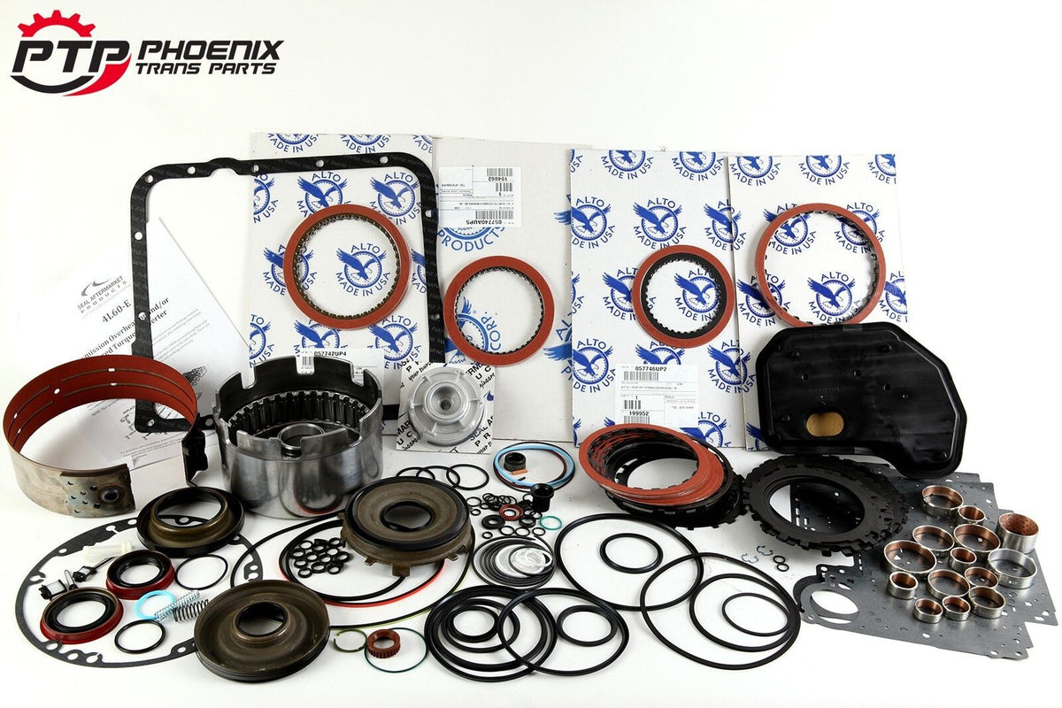4L60E Master Rebuild Kit Alto Red Eagle Clutch Kolene PowerPack Drum B ...